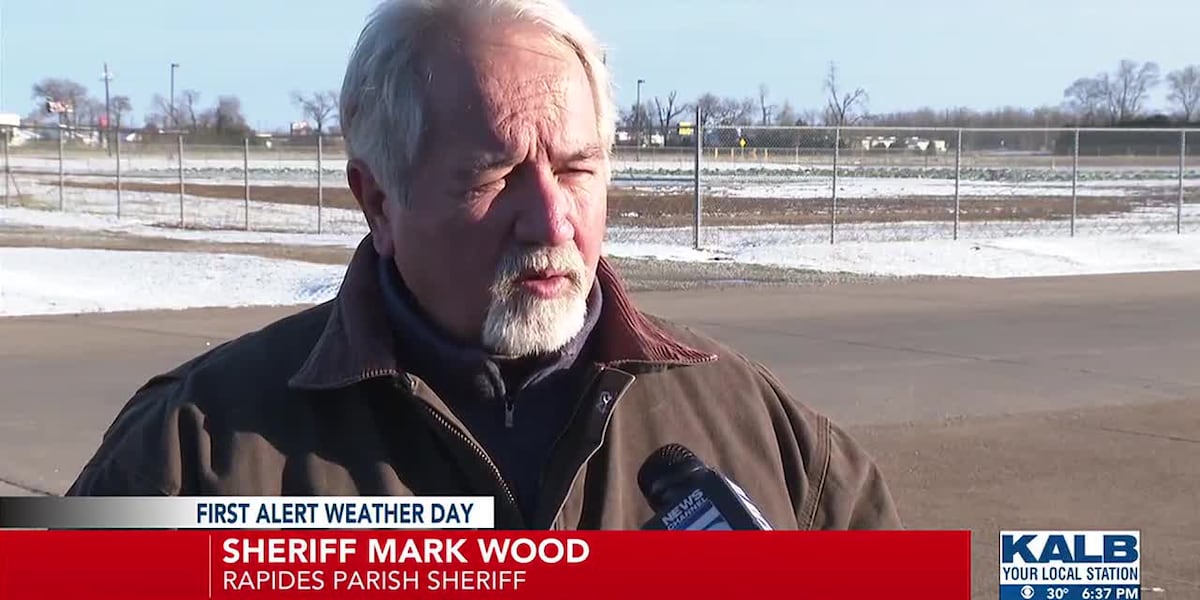 Rapides Parish sheriff on road conditions Rapides Parish sheriff on road conditions